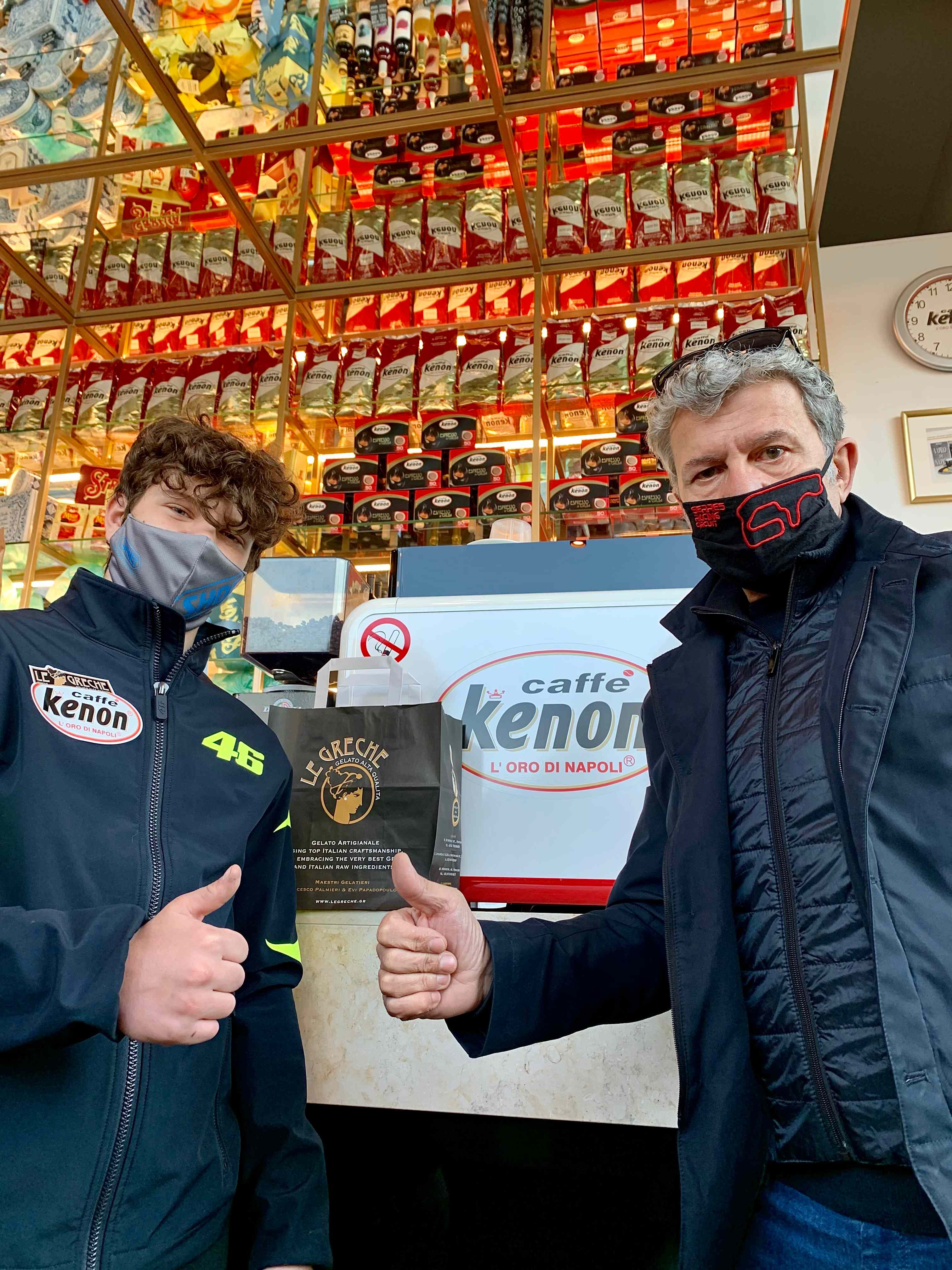Ο καφές “Κenon” Χορηγός του Γιάννη Περιστερά - AUTOPRESS